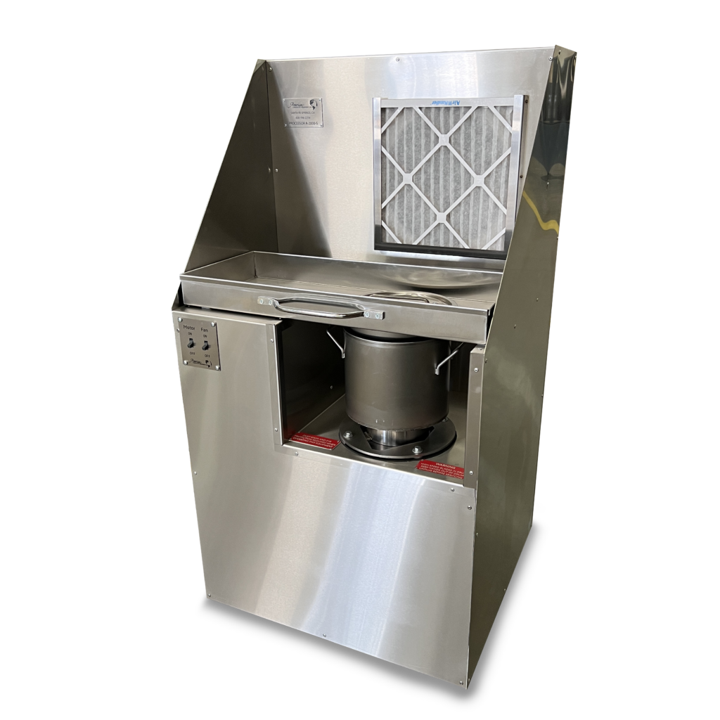 A-2000S Ventless Processing Station – American Crematory Equipment Co