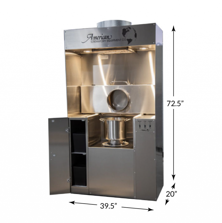 A-3000 Cremains Processing Station – American Crematory Equipment Co