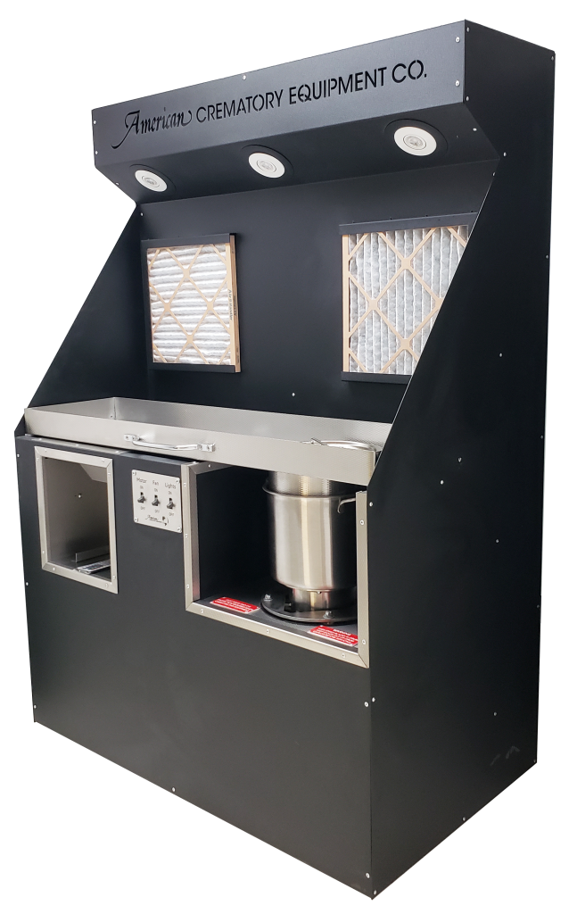 A-1 Deluxe Processing Station – American Crematory Equipment Co