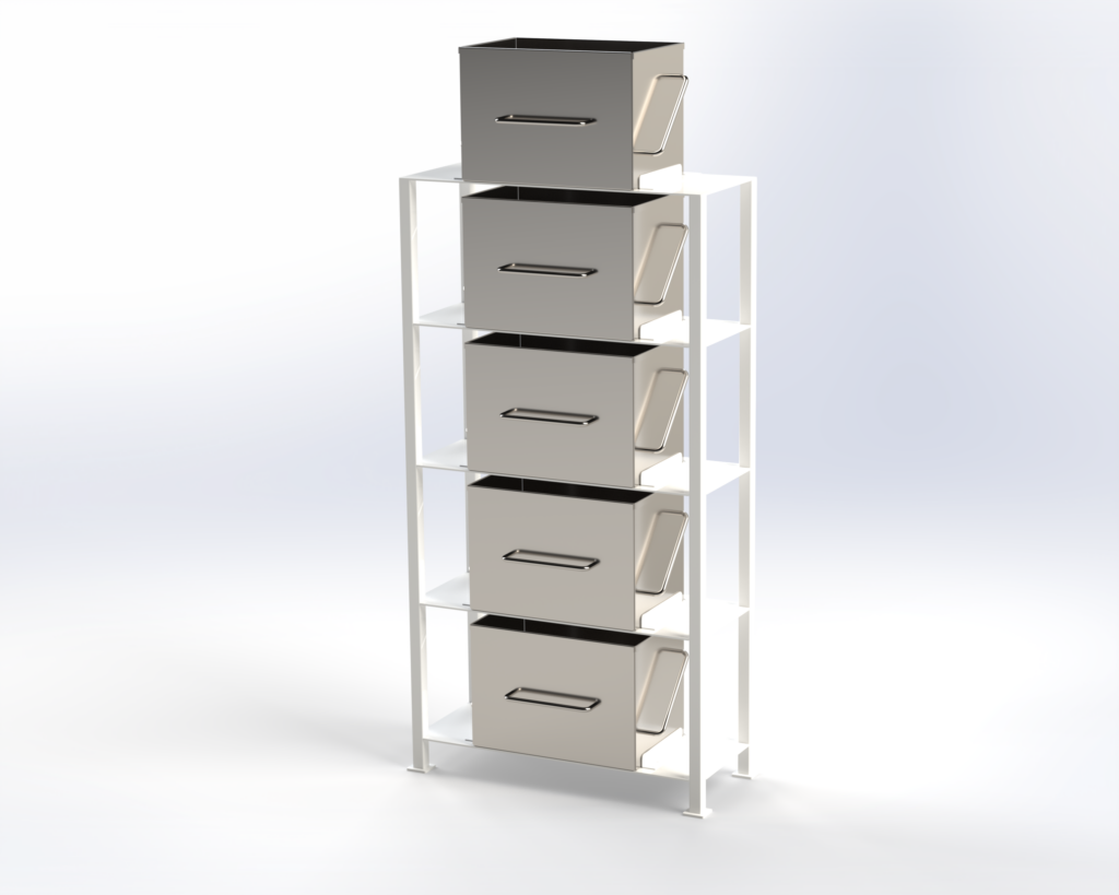 5 Tier Cooling Rack – American Crematory Equipment Co